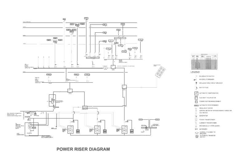 Power Riser Diagram JAN.24 2024 Model | PDF