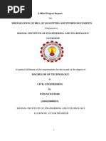 BOQ Preparation Process | PDF | Specification (Technical Standard)