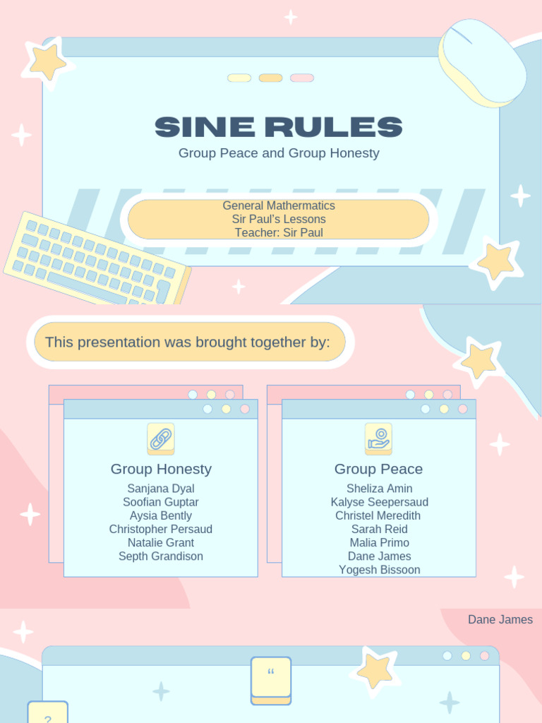 Understanding the Sine Rule in Triangles | PDF | Trigonometry ...