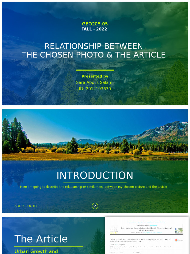 Geo Presentation (Draft) | PDF