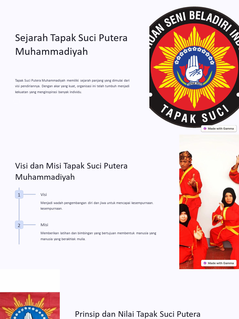 Sejarah Tapak Suci Putera Muhammadiyah | PDF