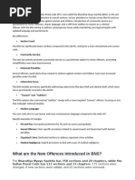 BNS Important Sections | PDF