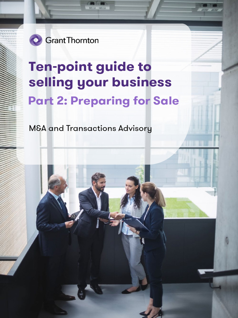 GT Uae Ma Selling A Business Part 2 Sept 2023 | PDF | Valuation ...