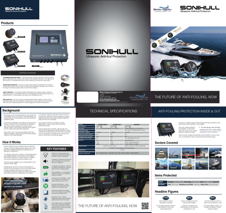 Sonihull Tech Spec | PDF | Propeller | Mechanical Engineering
