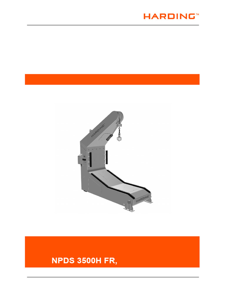 Npds-Doc-Omm-001-02 NPDS 3500H FR Ac5200368 | PDF | Pump | Valve