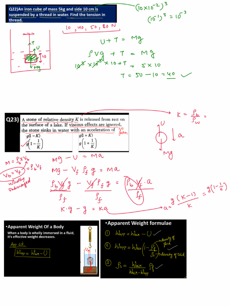 Fluid Mechanics Lec 2 | PDF