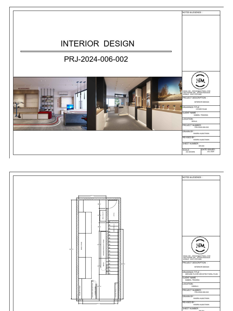 Prj 2024 006 002 Interior Design Details | PDF | Interior Design