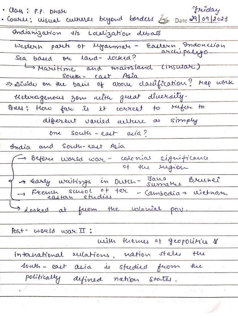 Indianization V-S Localization Debate | PDF