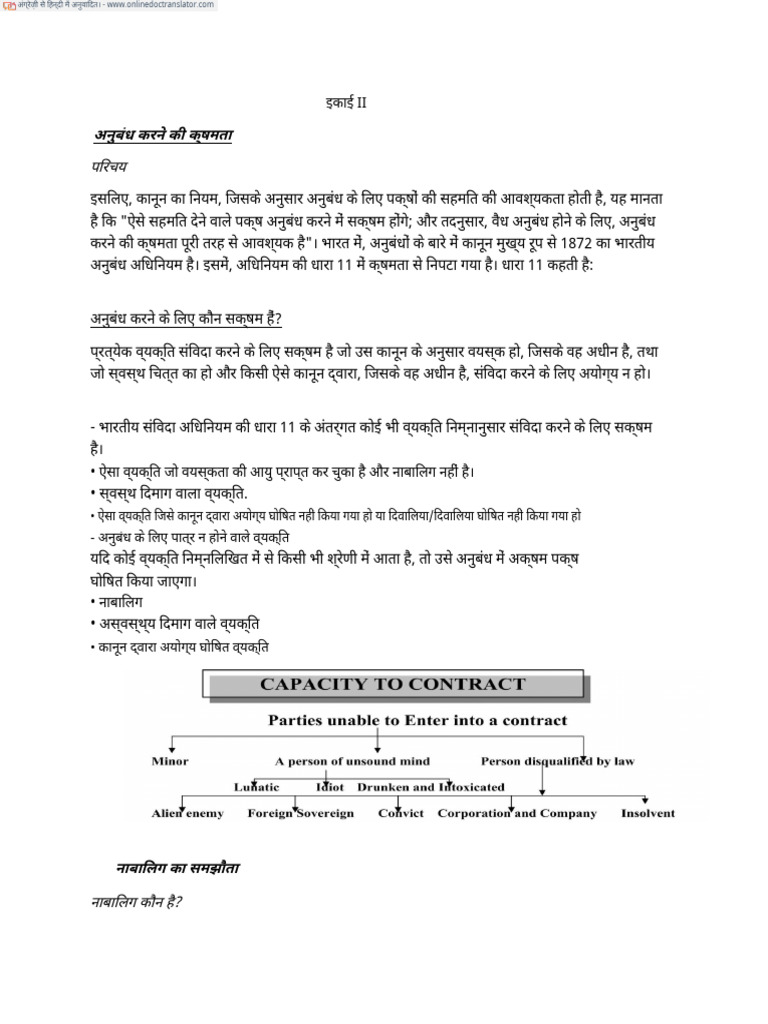 Contract Unit 2 Ranjana Anjana - En.hi | PDF