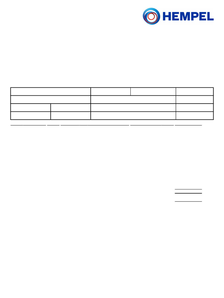 HEMPEL | PDF | Prices | Value Added Tax
