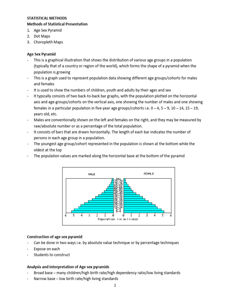 1_tatistical methods | PDF