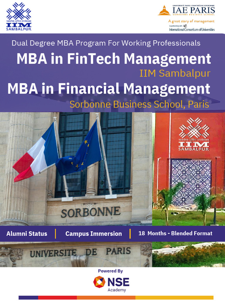 MBA in FinTech Management Program | PDF | Startup Company | Small ...