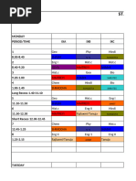 Final Time Table - 2025-26 | PDF | Inquiry | Science