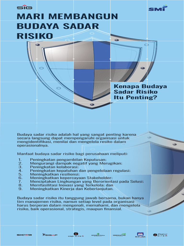 Banner Budaya Sadar Risiko | PDF