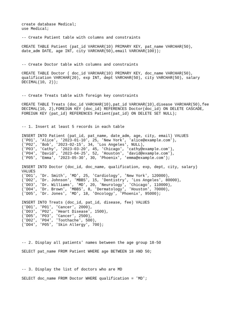 2B Medical Patient Doctor | PDF | Health Care | Data Management