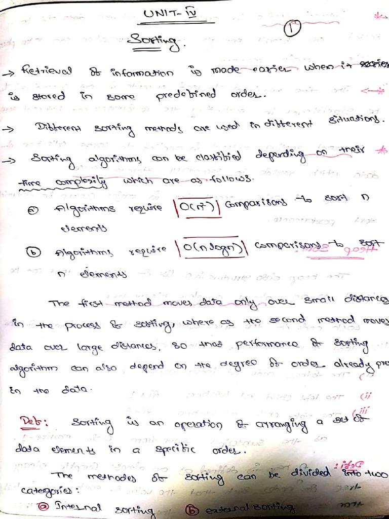 Unit - Iv-Graphs and Sorting | PDF