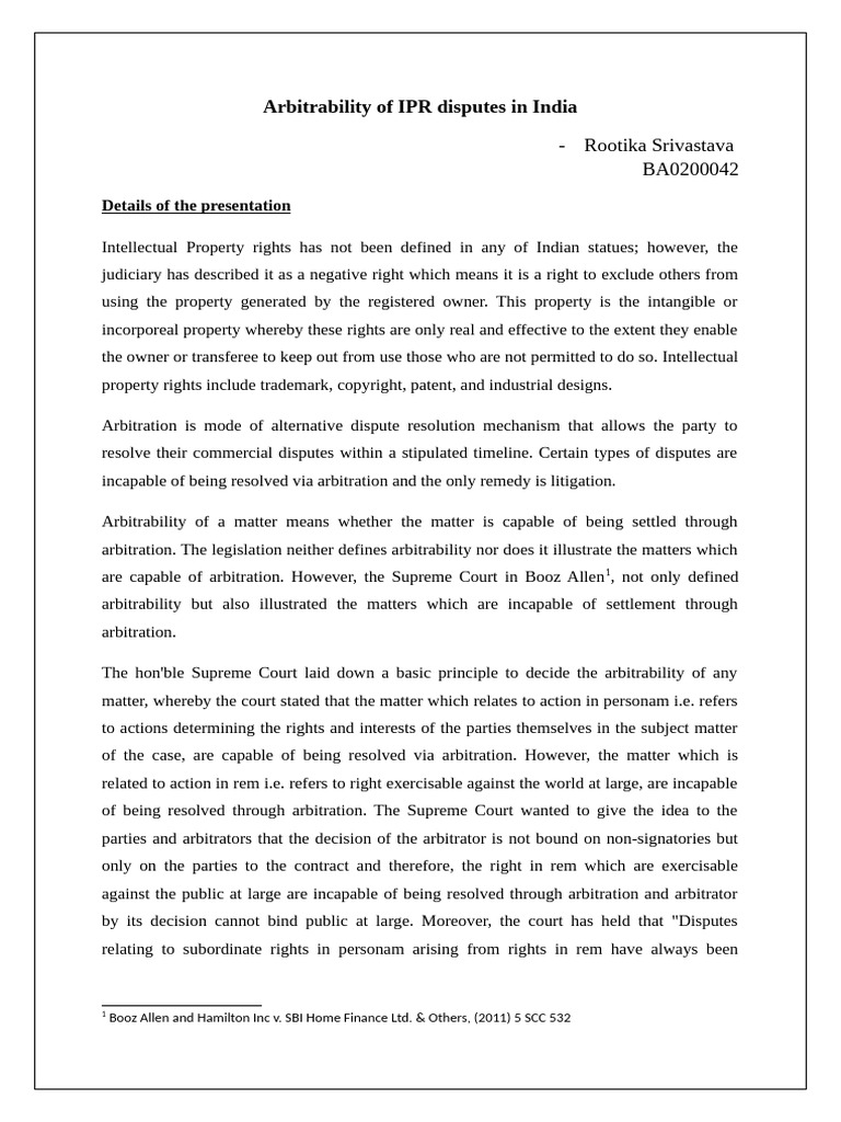 adr presentation | PDF | Arbitration | Trademark