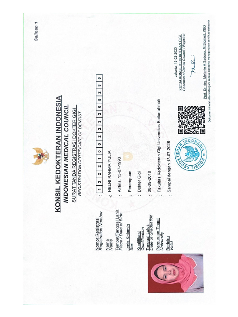 Konsil Kedokteran Indonesia | PDF