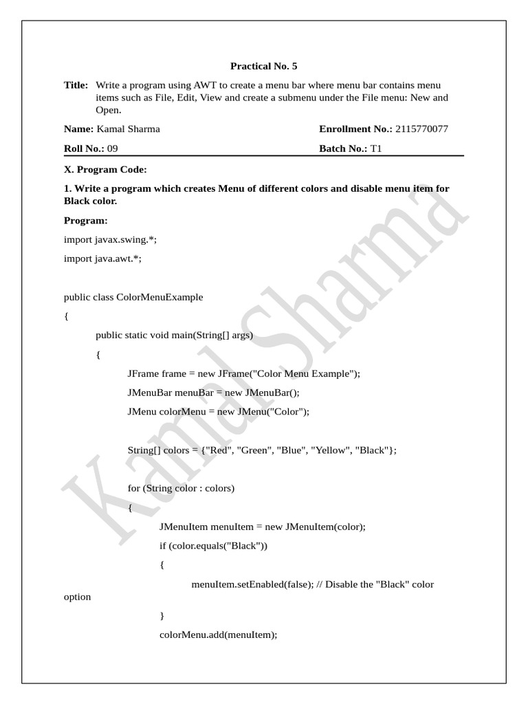 AJP_5 | PDF | Software | System Software