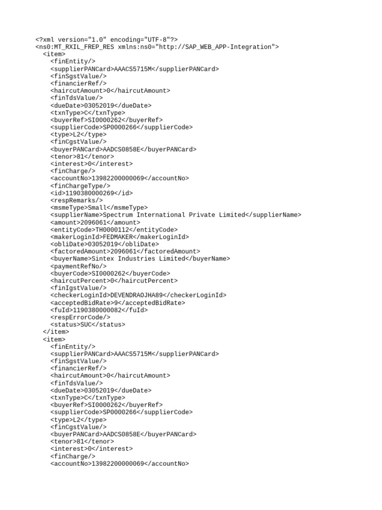 frep_silo_chk-QA-Response-XML | PDF