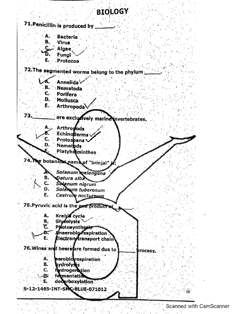 LUMHS 2012 Biology | PDF