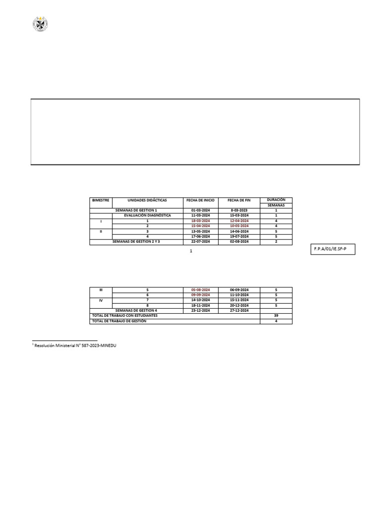 Programacion Anual 4 Años 2024 | PDF | Comunicación no verbal | Educación de la primera infancia