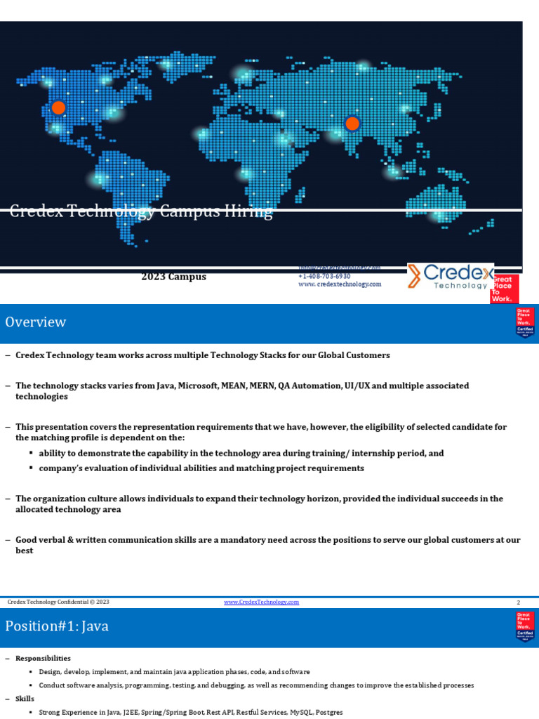 Credex_Campus_2024-25 | PDF | Java (Programming Language) | Computer Programming