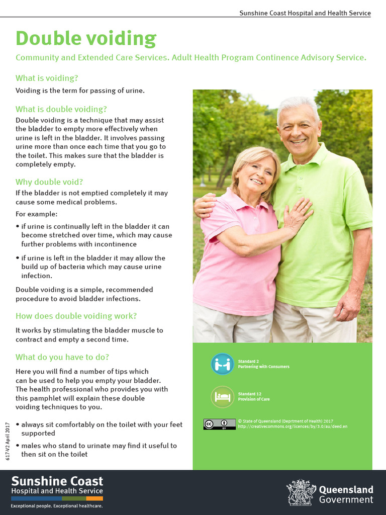 2015 Fs Double Voiding | PDF | Urinary Incontinence | Urination