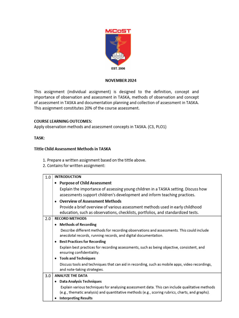 Arahan Tugasan- Individual Dec 2063 | PDF | Data Analysis | Data