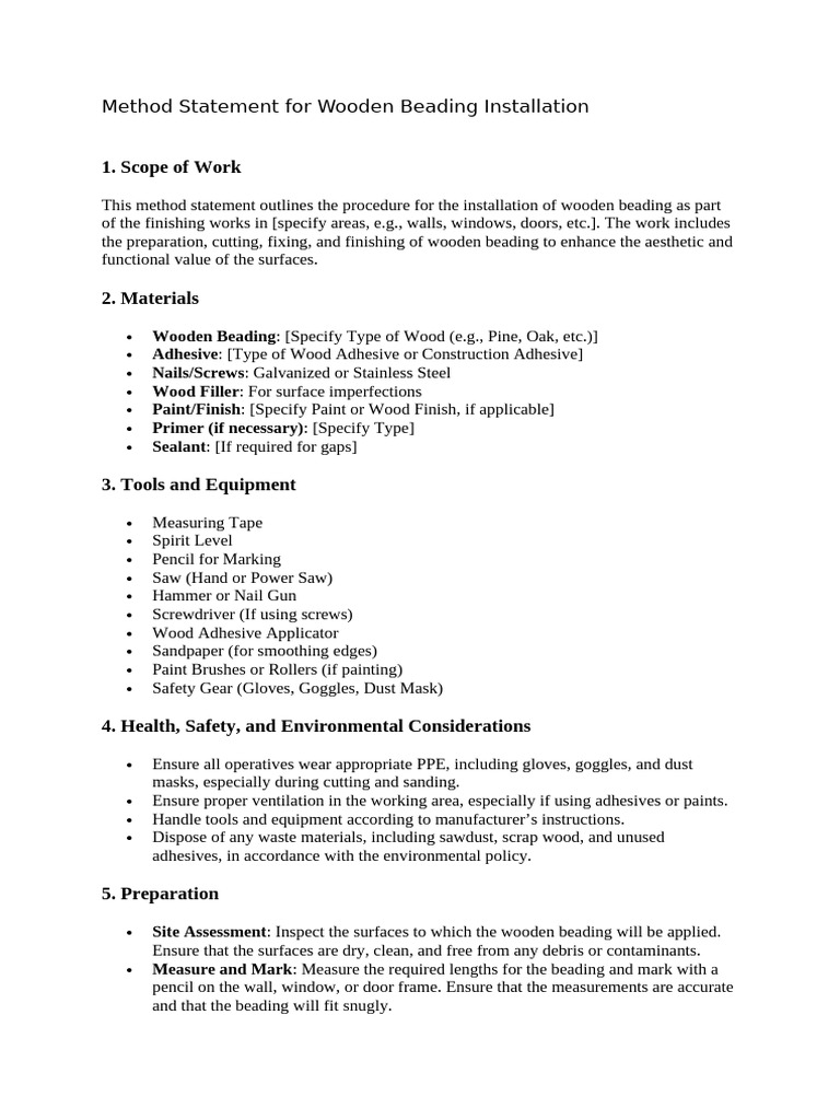 MSDS - WOODEN BEADING | PDF | Paint | Wood