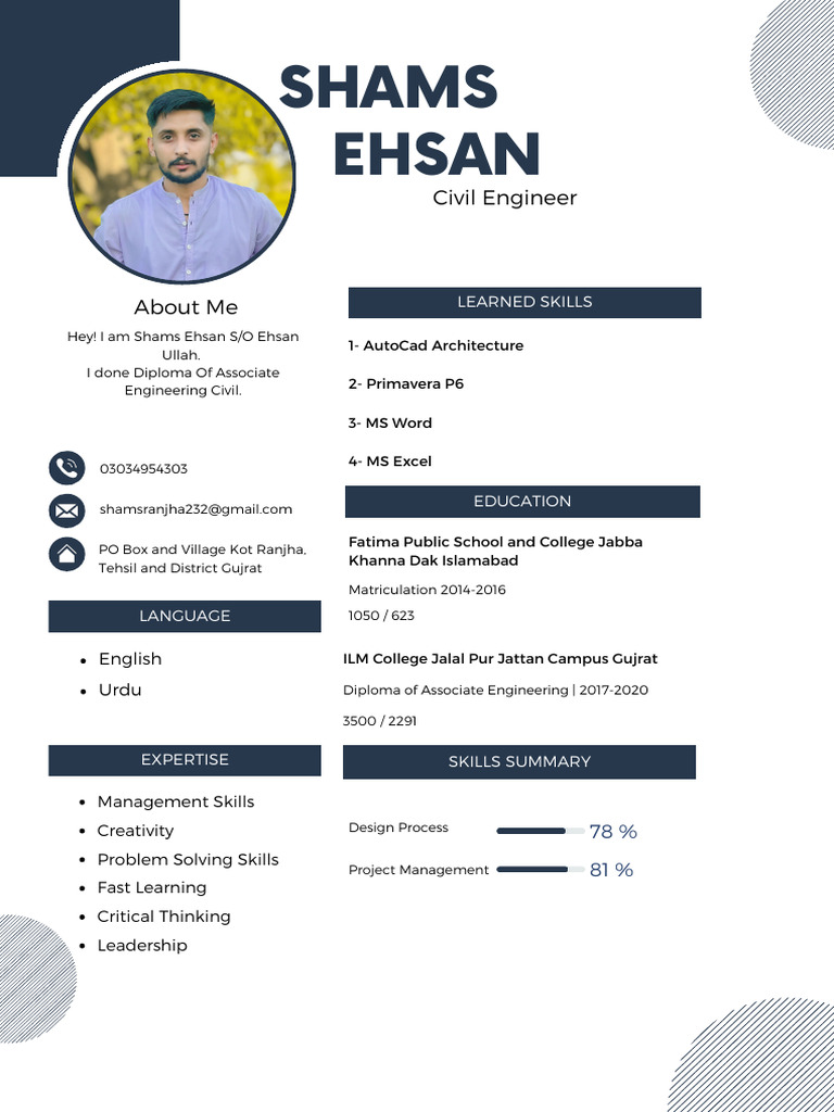 Shams Ehsan CV | PDF
