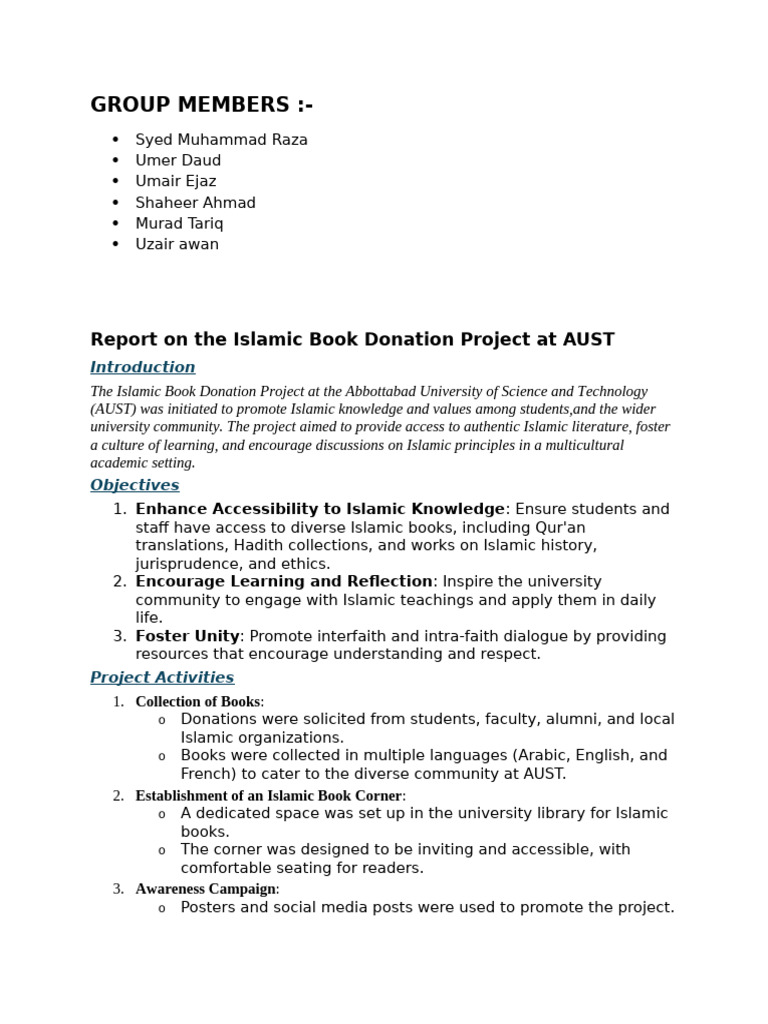 Social Service Project 1 BKs Donations | PDF | Interfaith Dialogue