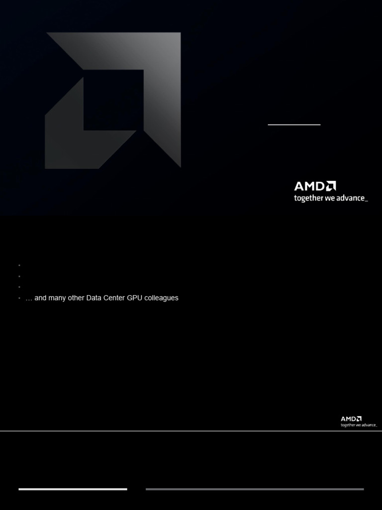 Overview of Programming Model For MI200 and MI300 Series | PDF | Graphics Processing Unit ...