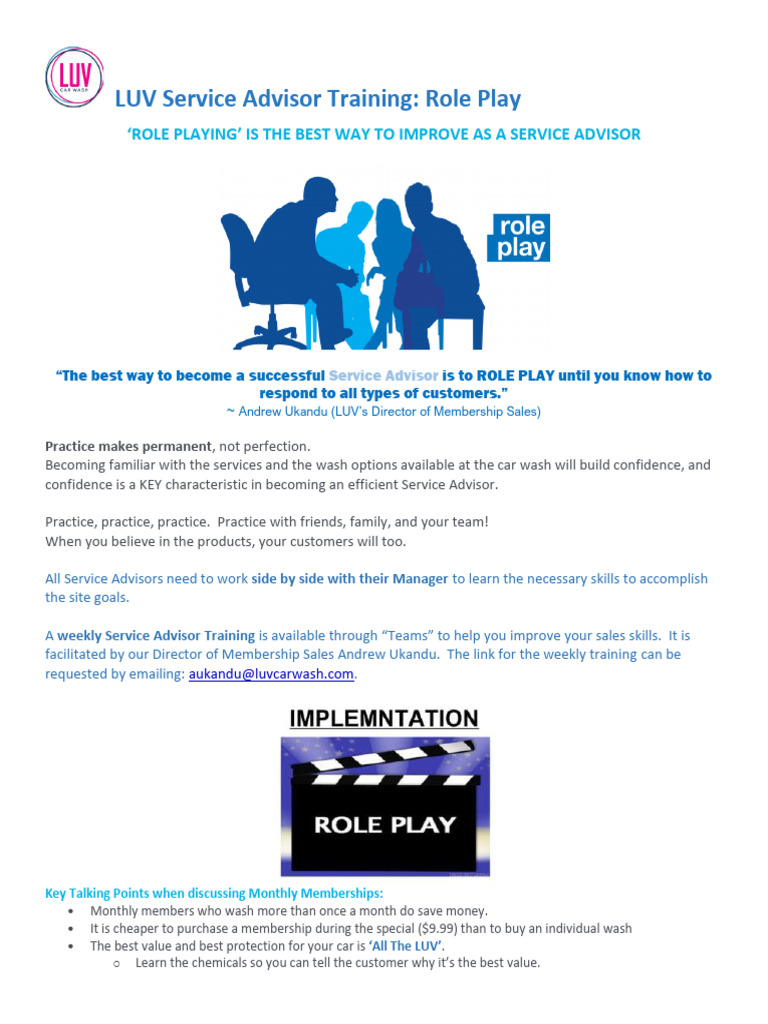 SA%20Training%206%20Role%20Play | PDF