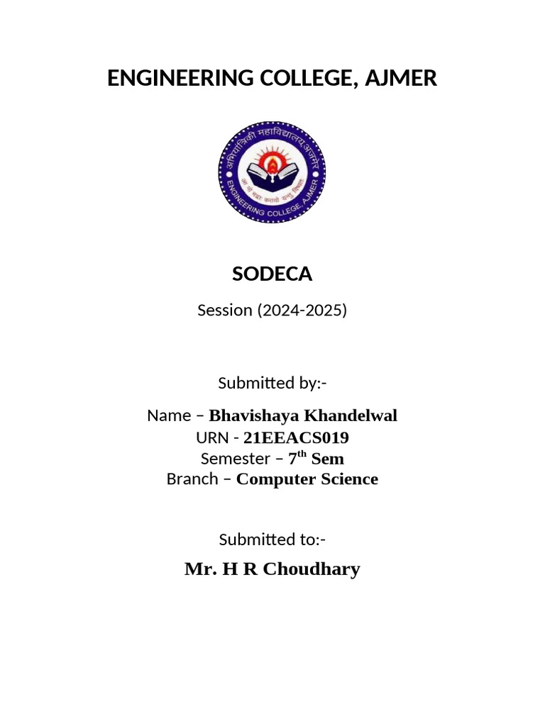 SODECA B[1] | PDF