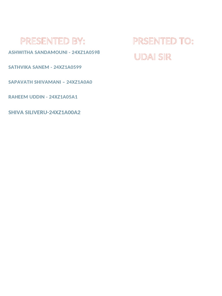 Pps Project (Design) | PDF