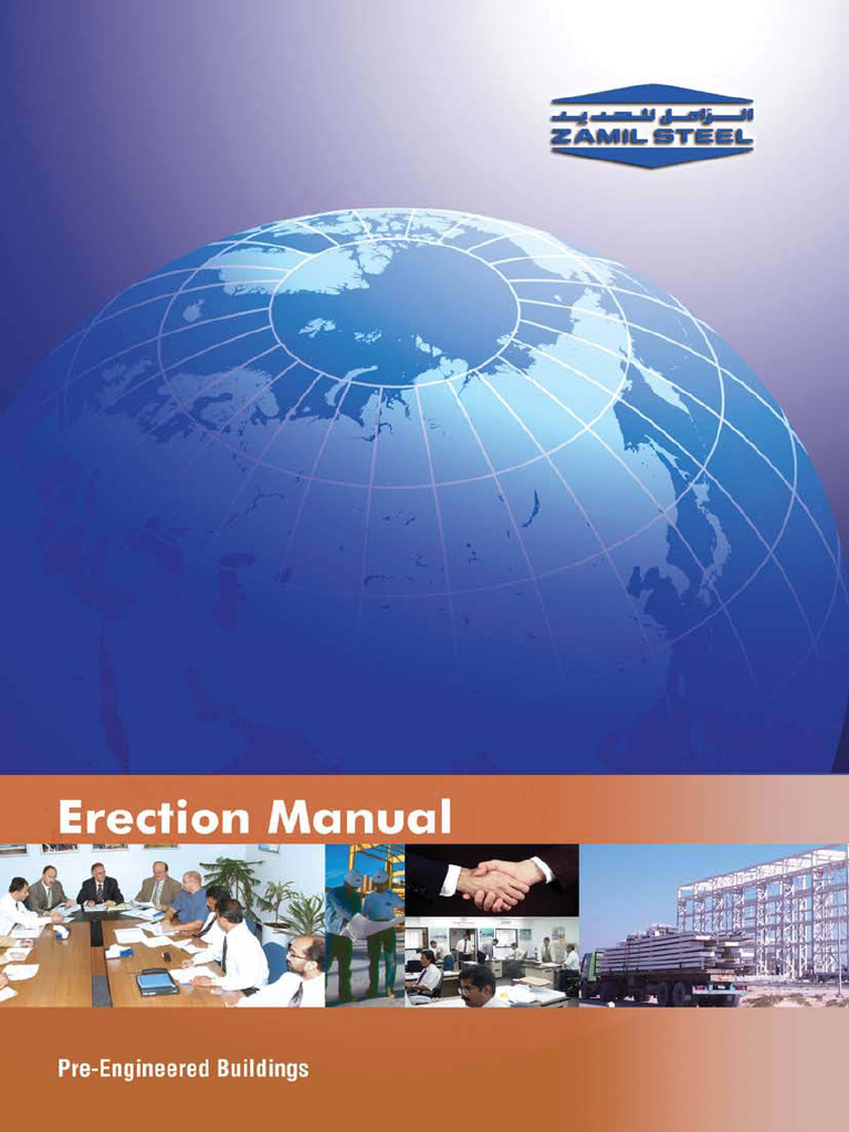 Zamil PEB Erection Manual | PDF | Screw | Framing (Construction)