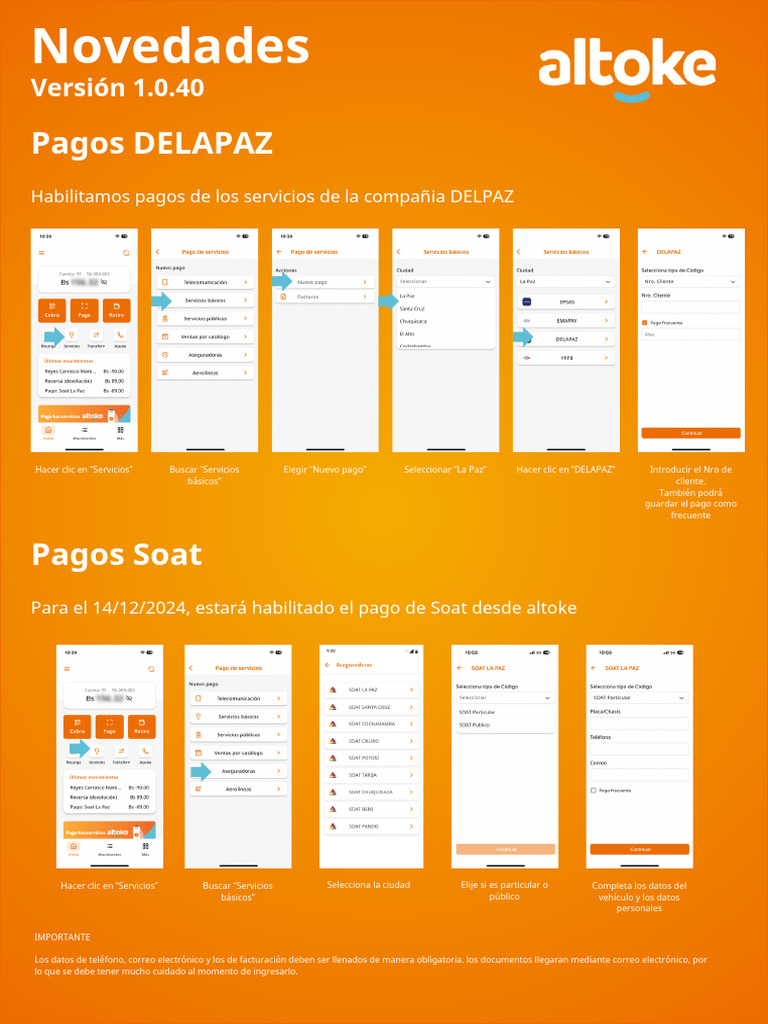 Altoke Version 40 | PDF