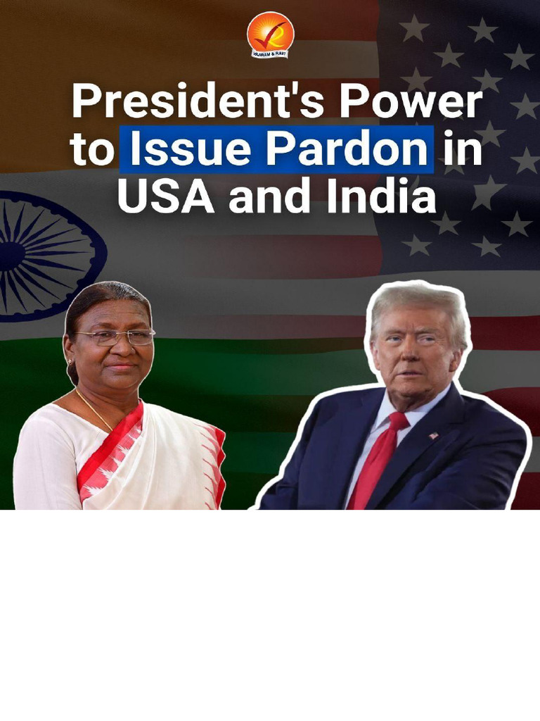 President's Power To Issue Pardon in Usa and India | PDF