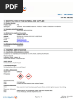 Argoshield 5 MSDS | PDF | Dangerous Goods | Prevention