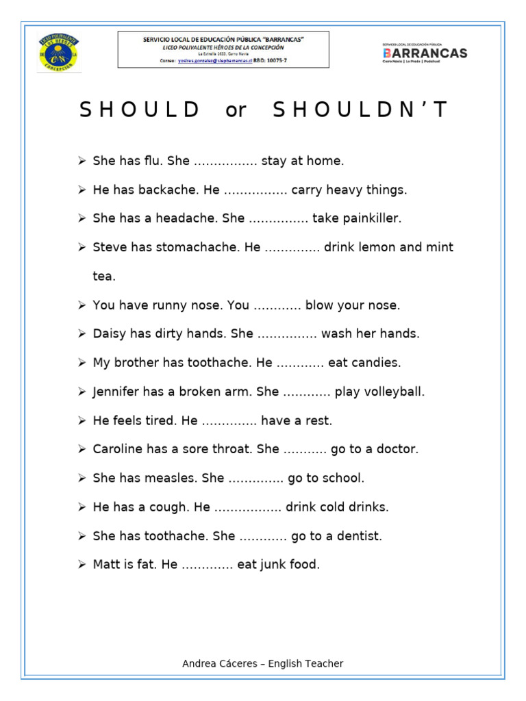 should-shouldnt | PDF