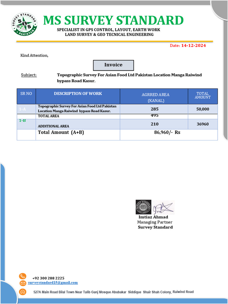 (Soft) Invoice Asian Food LTD | PDF
