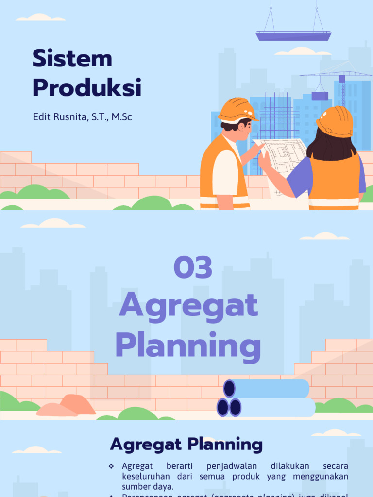 3 Agregat Planning | PDF