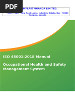 Health and Safety Management Manual With Procedures Example | PDF ...