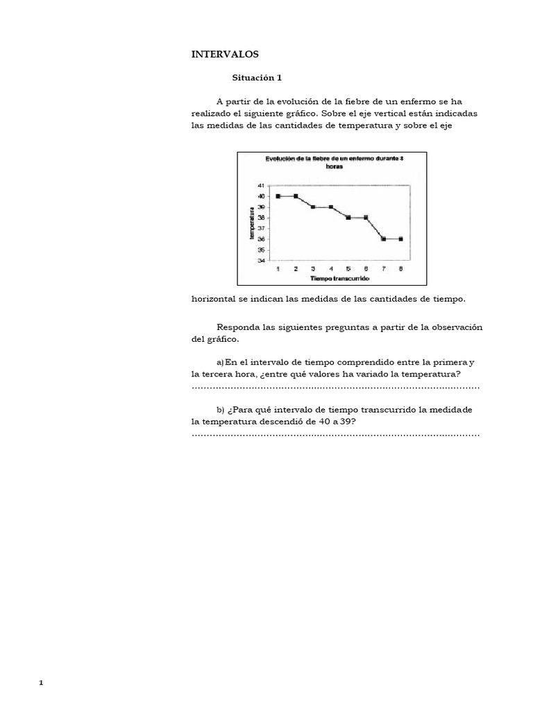 Anexo 1 Intervalos | PDF | Intervalo (Matemáticas) | Línea (geometría)