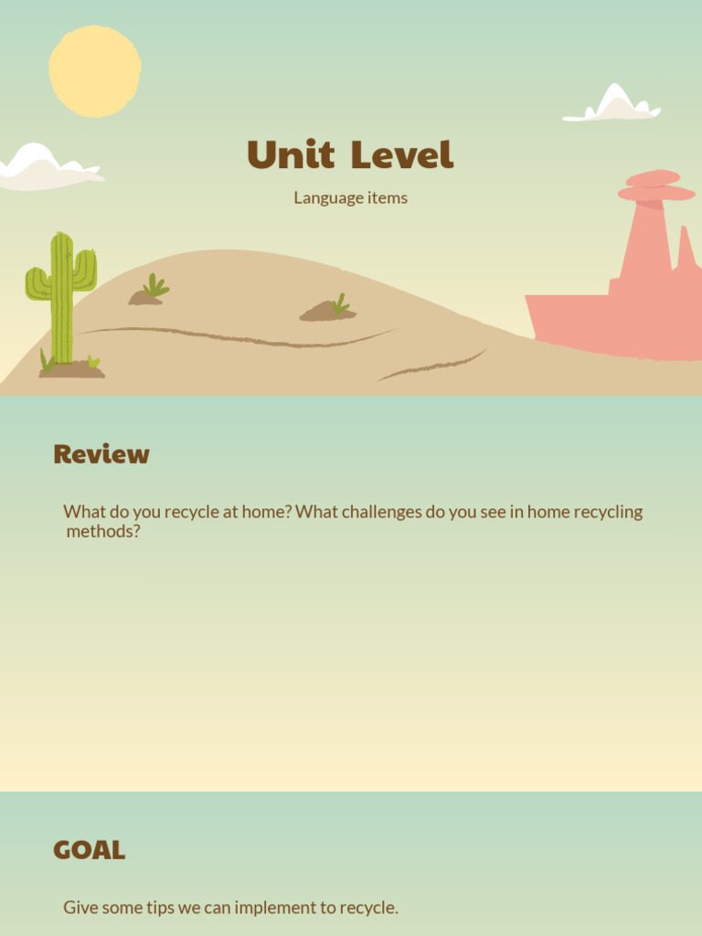 unit 31 level 4.pptx | PDF