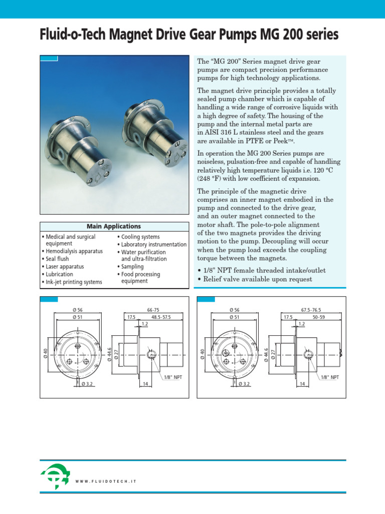 Mg200 Pompa | PDF | Pump | Mechanical Engineering