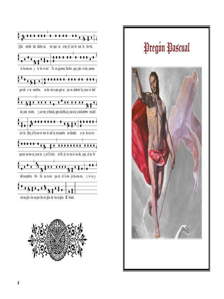 Pregón Pascual español | PDF