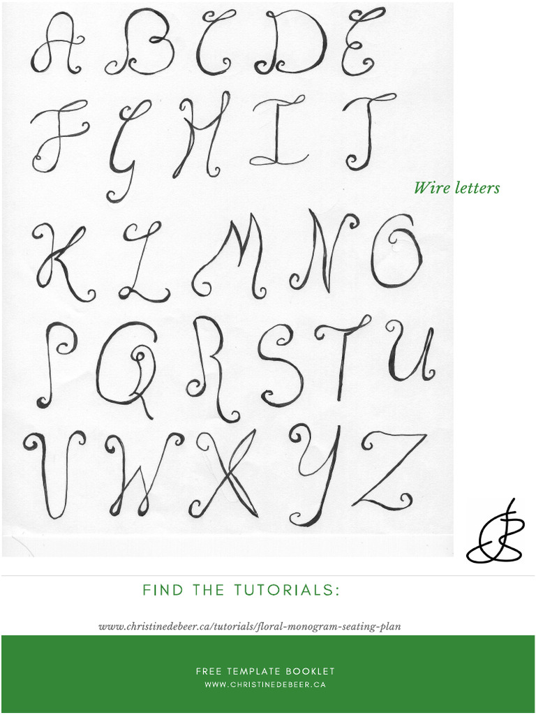 Wire Letters | PDF