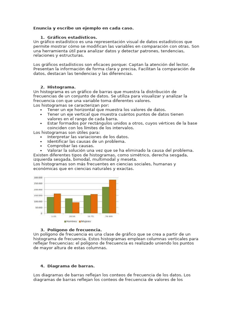 Estadistica, tarea | PDF | Histograma | Estadísticas